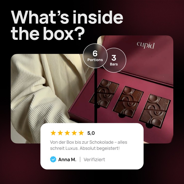 Cupid Sex Chocolate | Natural Aphrodisiac Chocolate for Couples