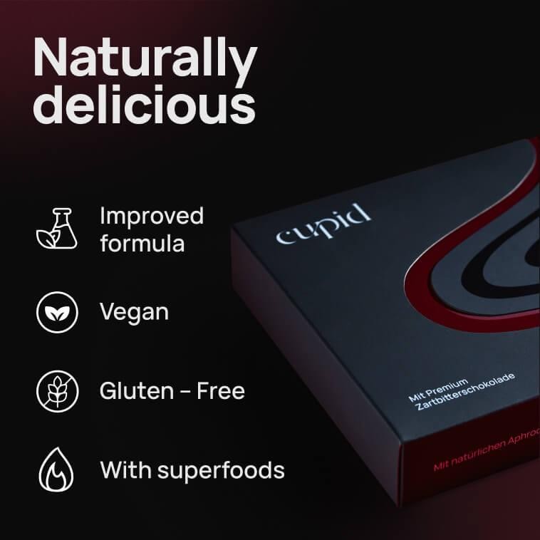 Cupid Sex Chocolate | Natural Aphrodisiac Chocolate for Couples